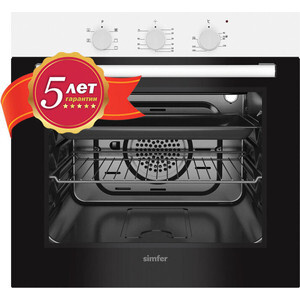 Simfer духовой шкаф B6EW16011, 59.6 см - купить с доставкой по выгодным ценам в интернет ...