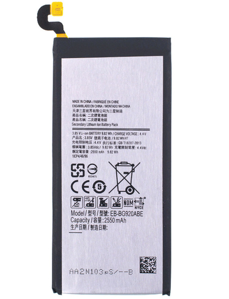 Аккумулятор EB-BG920ABE для Samsung Galaxy S6 SM-G920, Samsung Galaxy ...