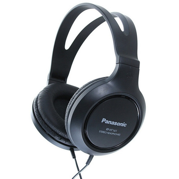 Наушники Полноразмерные Panasonic Panasonic RP-HT161E-K, черные ...