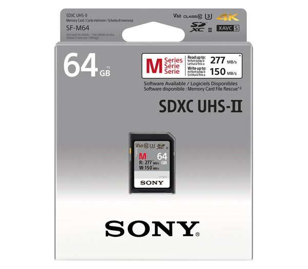 Sony Карта памяти 64 ГБ - купить с доставкой по выгодным ценам в ...