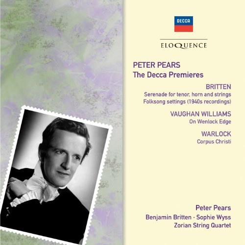 Audio CD Peter Pears - The Decca Premieres. 1 CD - купить по низким ...