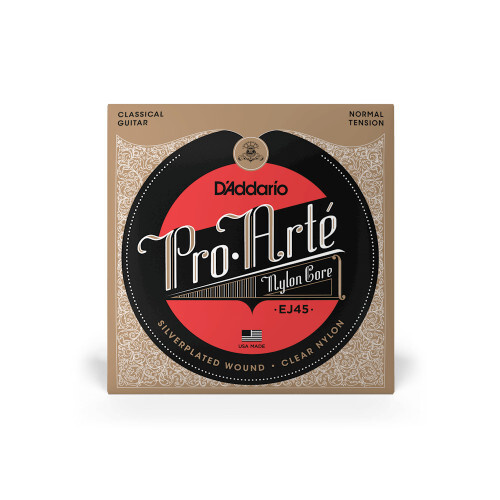D'Addario EJ45 Normal Струны для классической гитары, серебряная ...