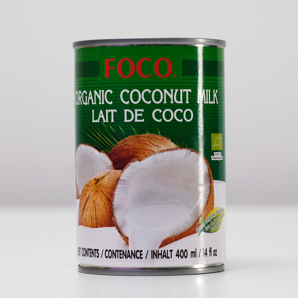 Органическое кокосовое молоко "FOCO" 10-12%, 400 мл купить на OZON по ...