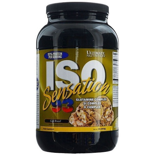 Изолят протеина Ultimate Nutrition ISO Sensation 93, 910 г, вкус ...