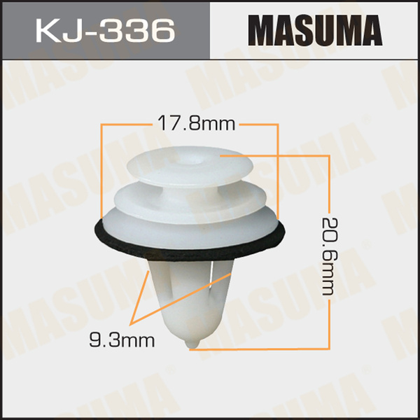 Клипса MASUMA KJ-336 - Masuma арт. KJ336 - купить по выгодной цене в интернет-магазине OZON ...
