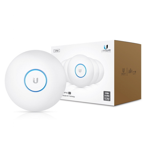 Точка доступа UBIQUITI UniFi AP AC Long Range (5-pack), белый, 2.4 ГГц ...