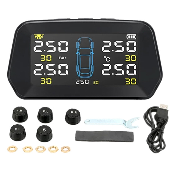 Автомобильный внешний датчик TPMS на солнечной энергии в шинах ...