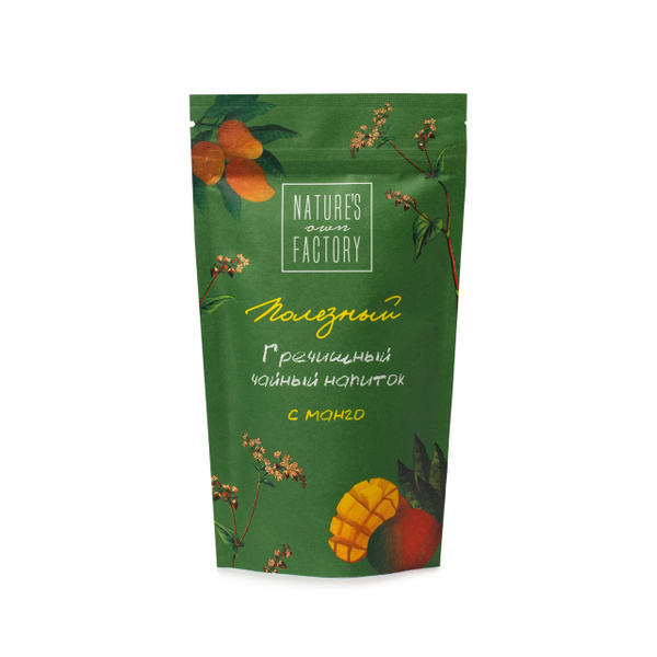 Напиток чайный Nature's Own Factory Полезный гречишный с манго, 100г, 1 ...