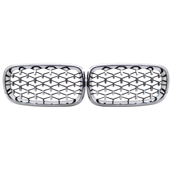 2 шт. Передняя почка Стиль Алмазного Метеора решетка радиатора для BMW ...