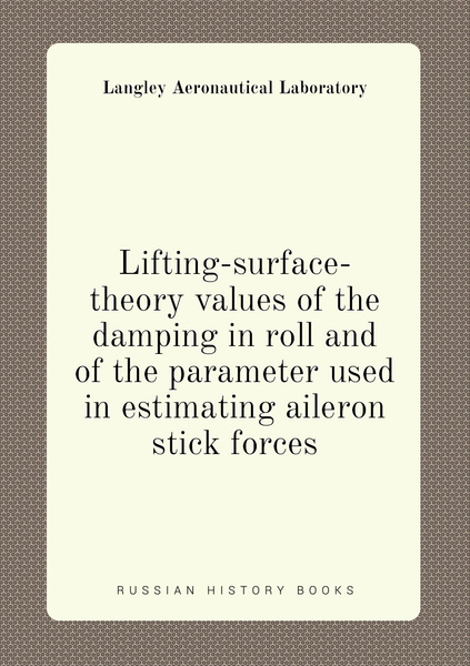 Lifting-surface-theory values of the damping in roll and of the ...
