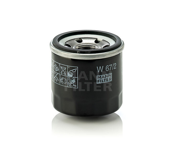 Фильтр масляный MANN FILTER W67/2 - купить по выгодным ценам в интернет ...