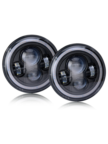 Фара автомобильная Autoled-opt, LED, H4 купить по выгодной цене в интернет-магазине OZON (318515782)