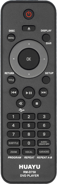 Пульт ДУ HUAYU для Philips RM-D750 DVD - купить по выгодной цене в интернет-магазине OZON ...