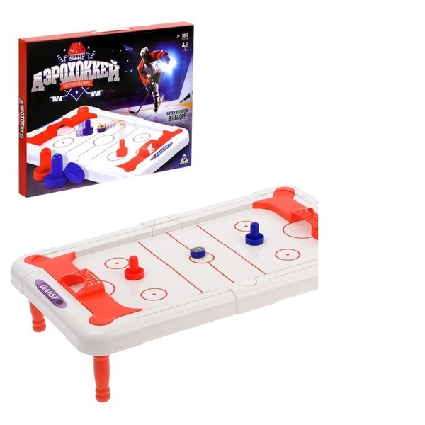 Игра настольная "Аэрохоккей" - купить с доставкой по выгодным ценам в ...