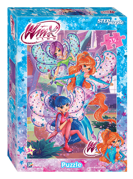 Пазл для детей Step puzzle 35 деталей, элементов: Winx - купить с доставкой по выгодным ценам в ...