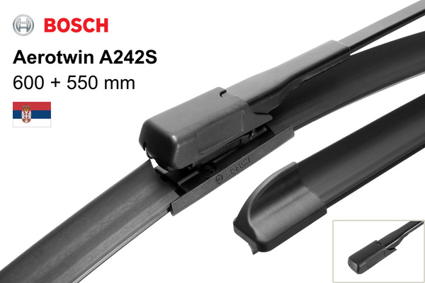 Щетки стеклоочистителя Bosch Aerotwin A242S, артикул 3397014242 купить ...
