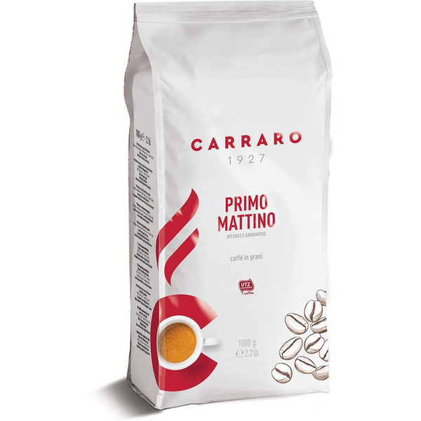 Кофе в зернах Carraro Primo Mattino 1 кг - купить с доставкой по ...
