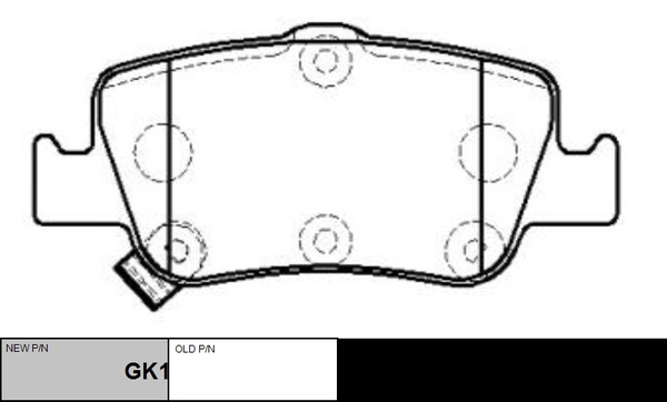 Колодки тормозные CTR GK1189 - купить по низким ценам в интернет ...