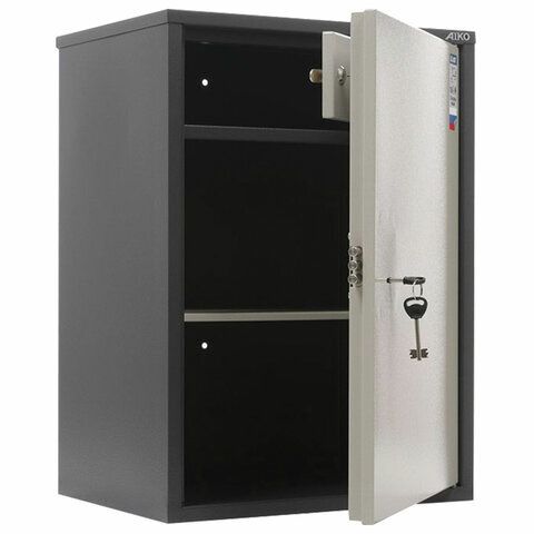 Шкаф металлический для документов AIKO "SL-65Т" ГРАФИТ, 630х460х340 мм ...