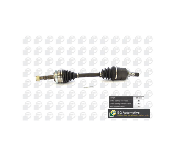 BGA DS9500LA Приводной вал - BGA арт. DS9500LA - купить по выгодной ...