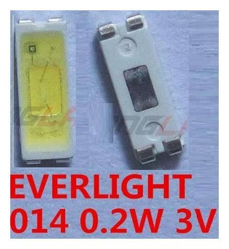 smd LED 4014 3в 60MA холодный белый для ремонта ЖК ТВ чип светодиод - купить с доставкой по ...