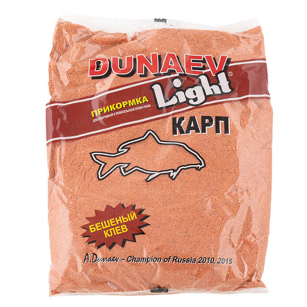 Прикормка Dunaev LIGHT Карп 0.75 кг - купить с доставкой по выгодным ценам в интернет-магазине ...