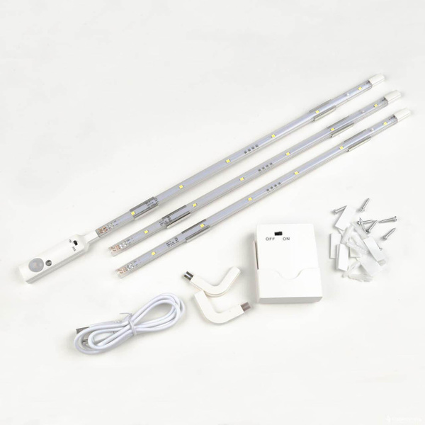 Подсветка для мебели Uniel ULM ULM-F42-3W/4200K Sensor IP20 Whi, LED ...