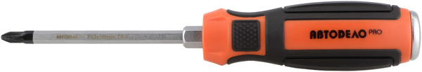 отвертка крестовая "АвтоDело PRO" PH2x 100мм (силовая) 39580 - купить ...