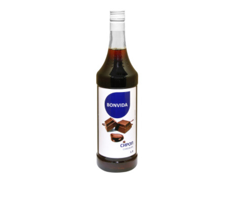 Сироп BONVIDA со вкусом Шоколад, 1 л. 3 бутылки - купить с доставкой по ...