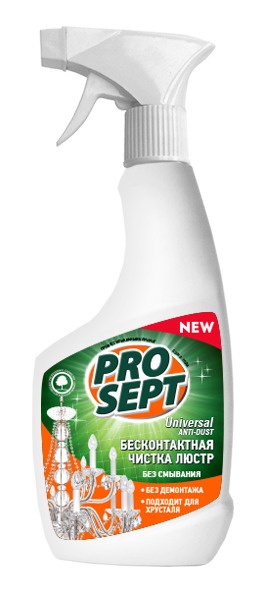 Prosept Universal Anti-dust чистящее средство для стекл (люстр), 500 мл. - купить с доставкой по ...
