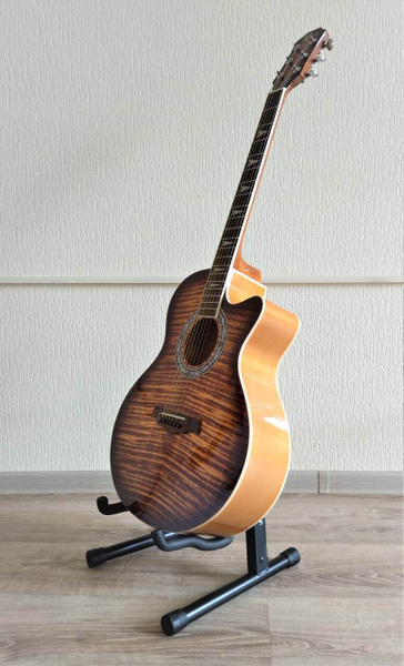 Компактная напольная стойка для всех типов гитар, складная, металлическая. Foix - купить с ...