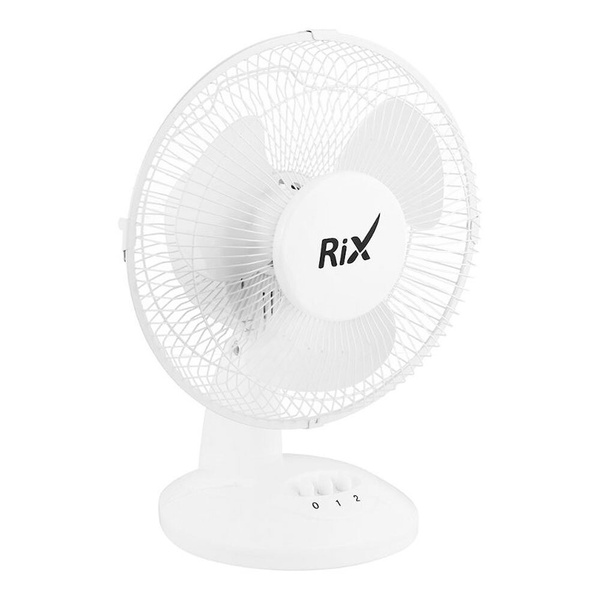 Вентилятор бытовой настольный Rix RDF-2200W, цвет белый, 25 Вт купить ...