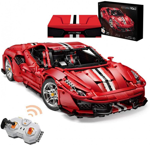Конструктор CADA Ferrari 488 (3187 деталей, пульт, электропривод ...