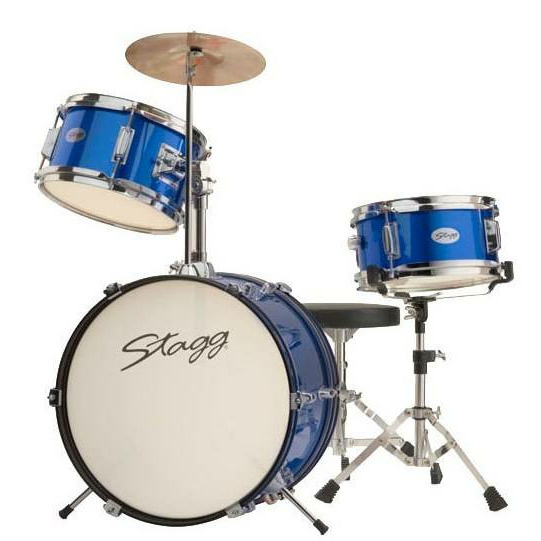 Ударная установка Stagg TIM JR 3/16 BL - купить с доставкой по выгодным ...