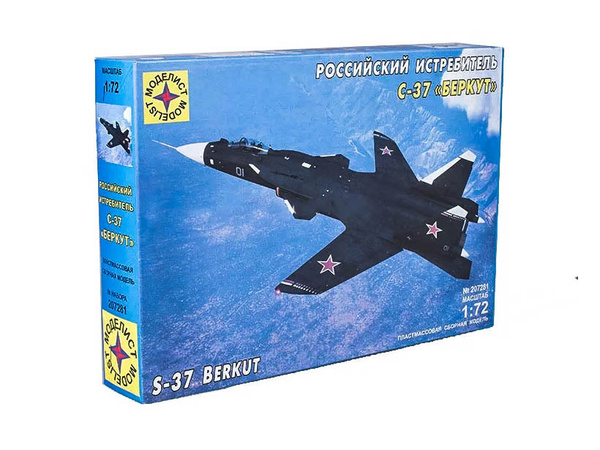 207281 Моделист сборная модель Российский истребитель С-37 Беркут (1:72 ...