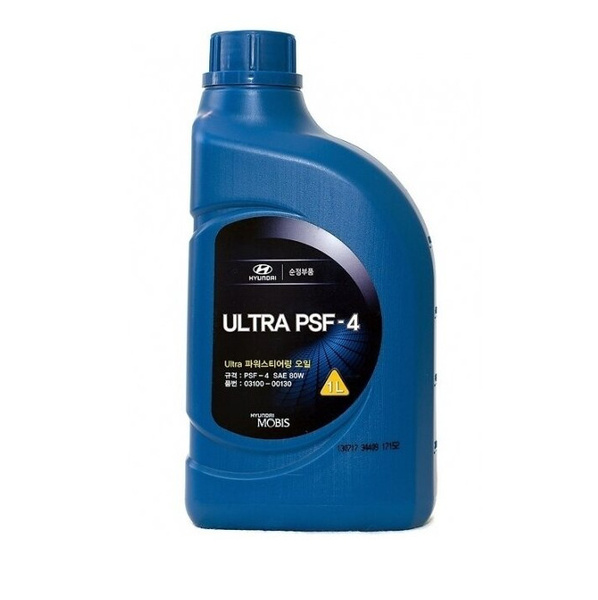 Жидкость гидравлическая HYUNDAI/KIA Ultra PSF-4 SAE 80W, PSF-4, 1L, арт ...