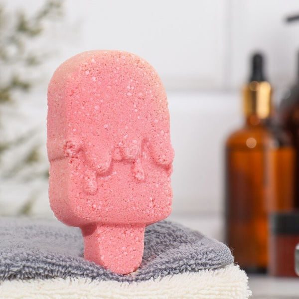 Добропаровъ,Бомбочка для ванны "Мороженка" с ароматом шоколада, 100 ...