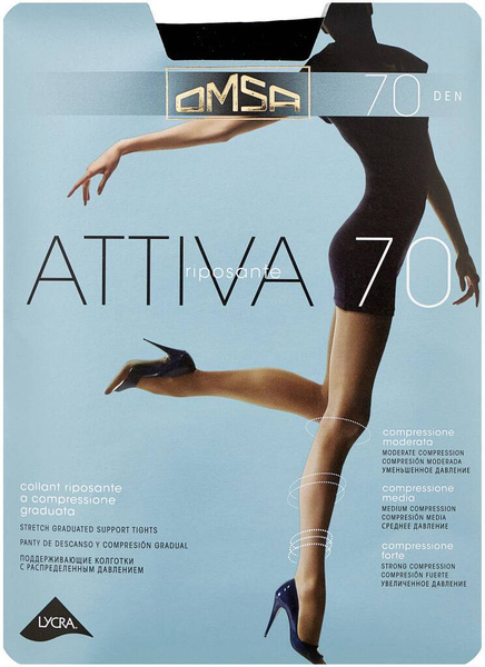 Колготки Omsa Attiva, 70 den - купить с доставкой по выгодным ценам в интернет-магазине OZON ...