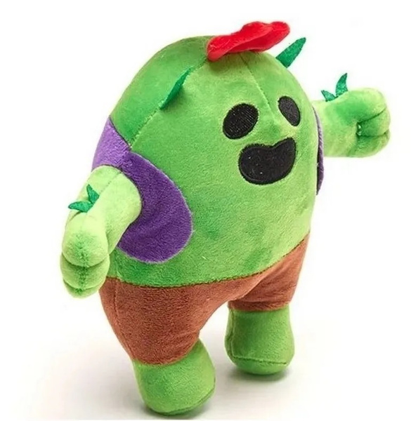 Мягкая плюшевая игрушка: Кактус Спайк / Spike (Пабло) из игры Бравл ...