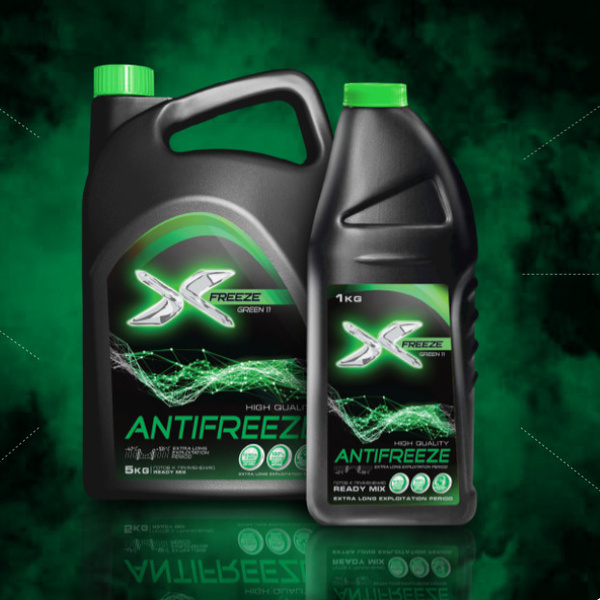 Антифриз X-Freeze Green G-11, Готовый раствор купить по выгодной цене в интернет-магазине OZON ...