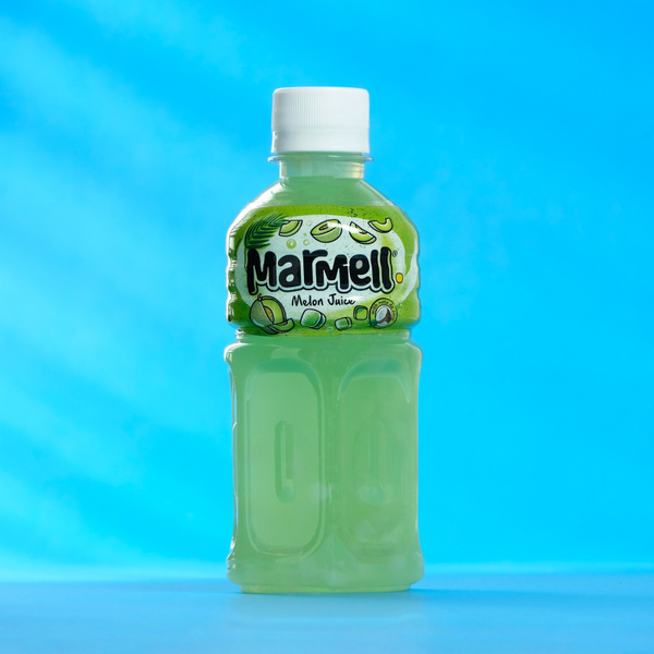 Напиток Marmell негазированный, со вкусом дыни и кусочками кокосового ...