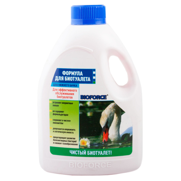 Формула BIOFORCE для Нижнего Бачка биотуалета (1000 мл) / Чистота нижнего бачка / Средство для ...
