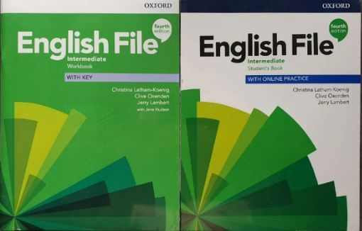 English File Intermediate Students Book and Workbook 4th edition ...