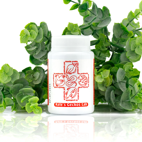 Kates Geckos Lab Probiovite пробиотики для рептилий (ящериц , змей ) и ...