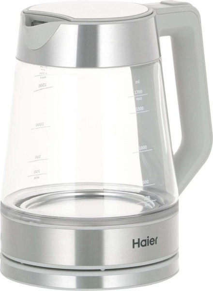 Купить электрический чайник Haier НК-500, Металл/стекло по низкой цене ...