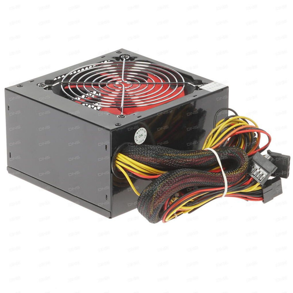 Блок питания Winard 600W 600W (600WA) черный - 600 Вт, ATX 20+4 пин, 4 pin CPU, 3 SATA, 6 pin ...