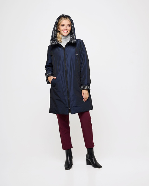 Пальто Dixi Coat, Зима, размер 48, цвет синий, Полиэстер - купить по ...