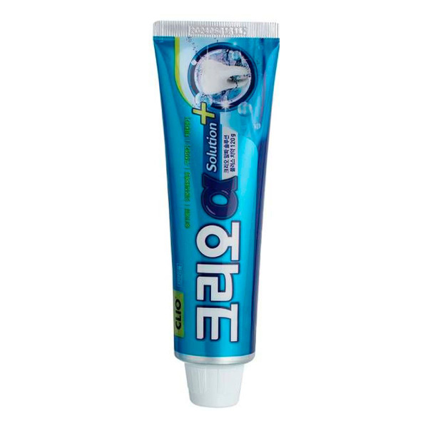 Clio Зубная паста Alpha Solution Total Care Plus Toothpaste для естественной белизны зубов, 120 ...