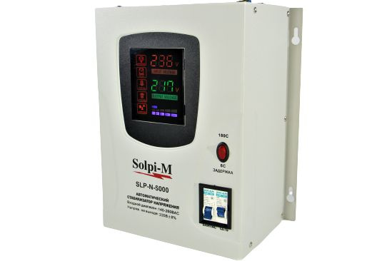 Solpi-M Стабилизатор напряжения, 5000 В·А, Однофазная сеть купить на ...
