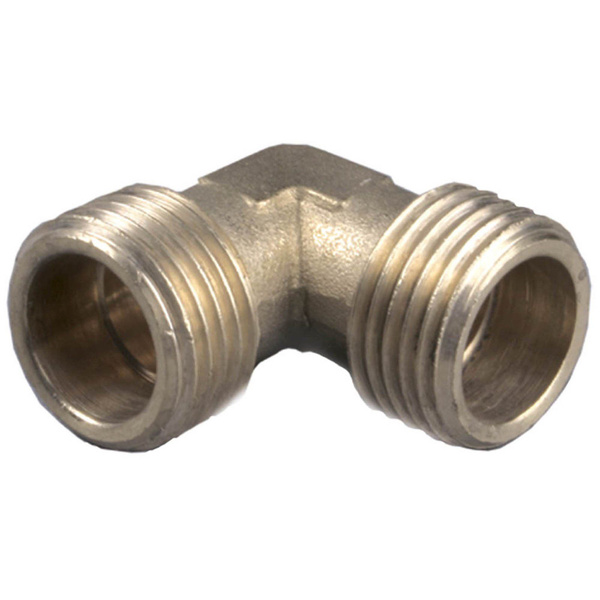 GENERAL FITTINGS 1/2", латунь, "штуцер - штуцер", уголок 51073-S/S-1/2 ...